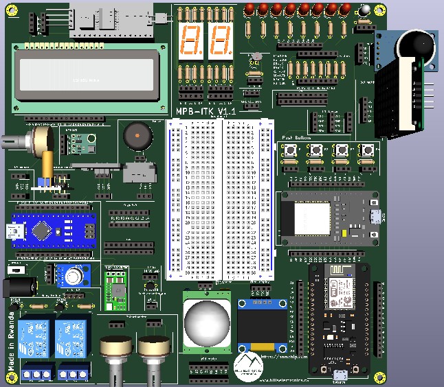 IoT Trainer Kit (MPB-ITK V1.1 ) – Hills electronics Company